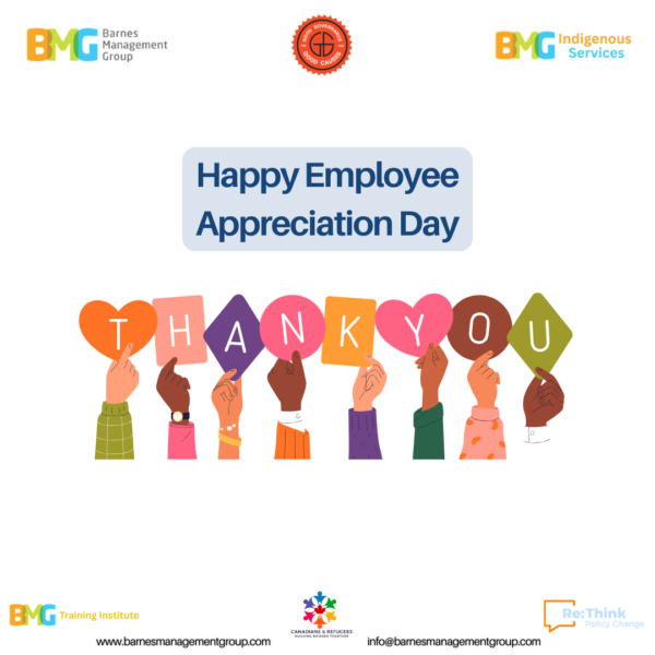 Happy Employee Appreciation Day | Barnes Management Group (BMG)
